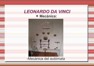 Presentacion de leonardo da vinci | ODP