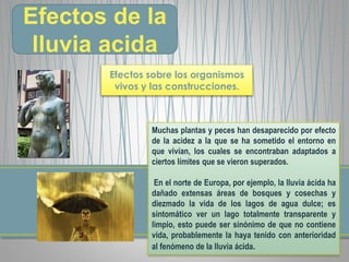 Presentacion de lluvia acida | PPTX
