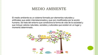 Presentacion de medio ambiente | PPTX
