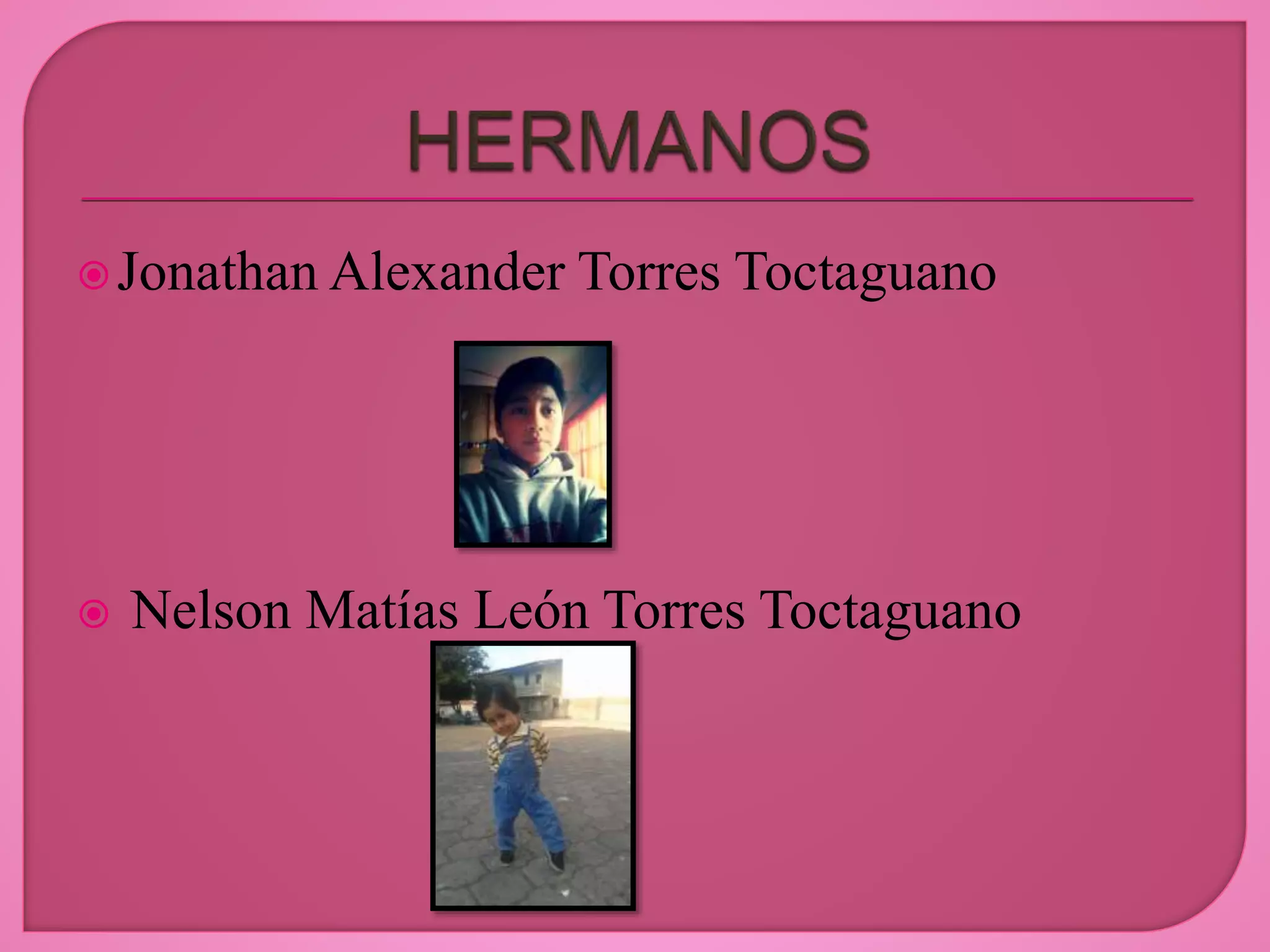 Presentacion de mi familia | PPTX