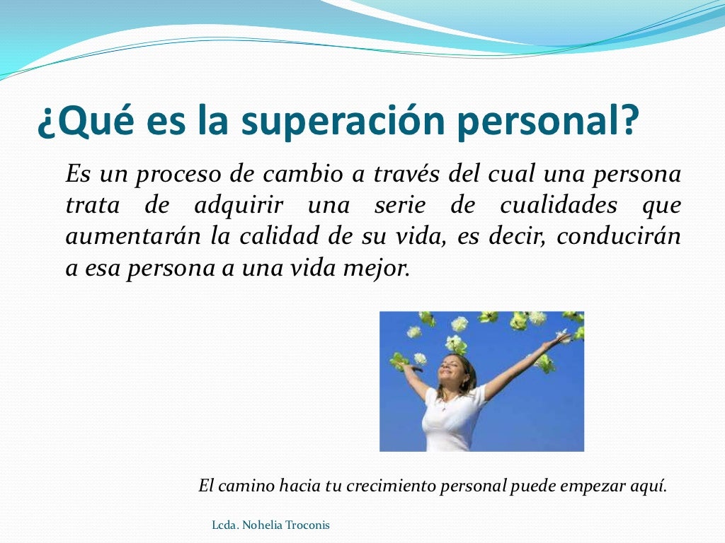 SuperaciÓn Personal