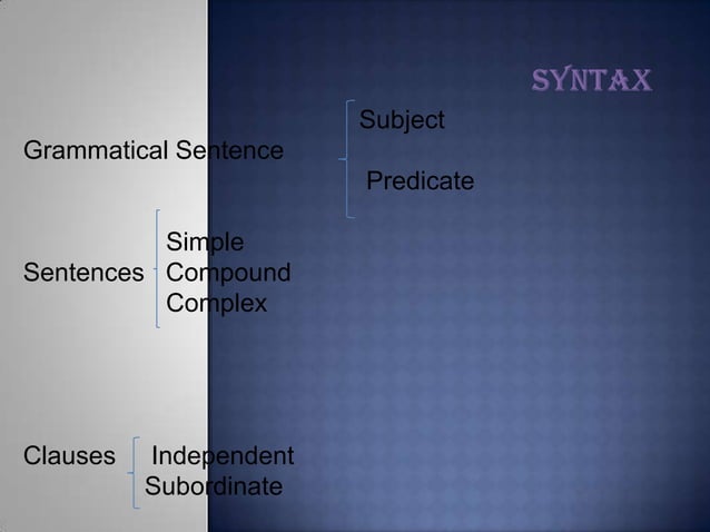 gramática tradicional | PPT