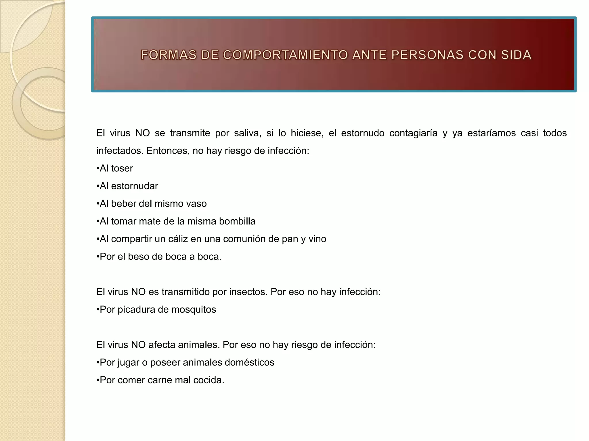 Presentacion de power point del vih sida | PPTX