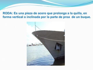 Conocimiento marineros partes fundamentales de un barco | PPT