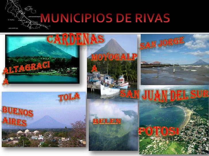 Caracterización del Departamento de Rivas y sus Municipios