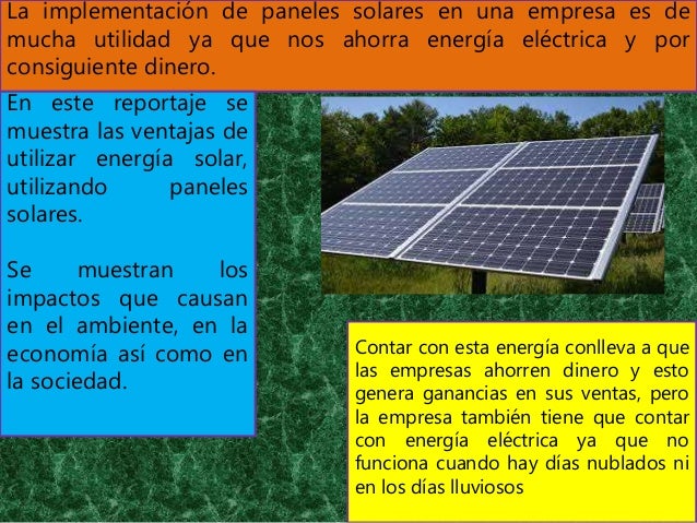 Beneficios Y Desventajas De Los Paneles Solares Estos Paneles Solares