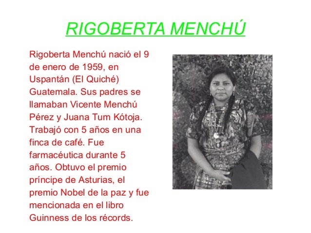 Presentación de Rigoberta Menchú CEIP Andrés Bernáldez