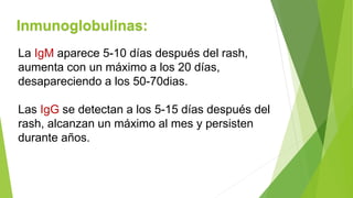 Presentación de la enfermedad de la Rubeola Y Síndrome de Rubeola ...