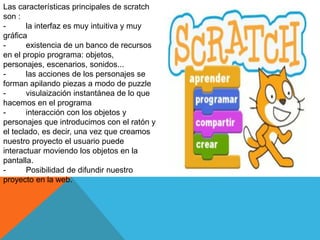 Presentacion de scratch. | PPTX