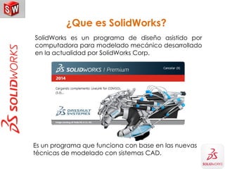 Curso Básico de uso del software de diseño SolidWorks | PPTX