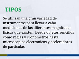 instrumentos de medicion | PPTX