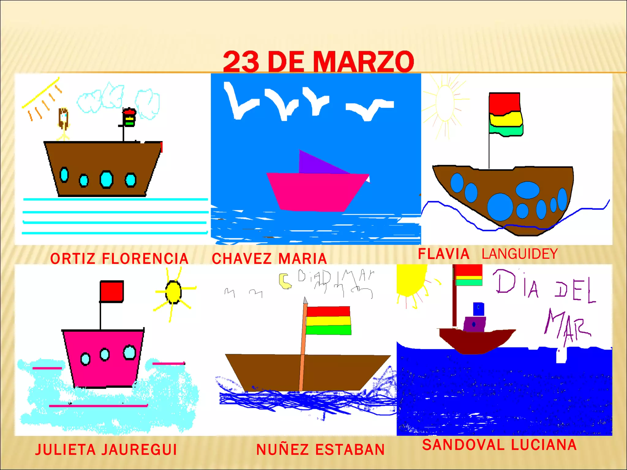 Trabajo en Paint de Niños de Primero de Primaria | PPT | Painting ...