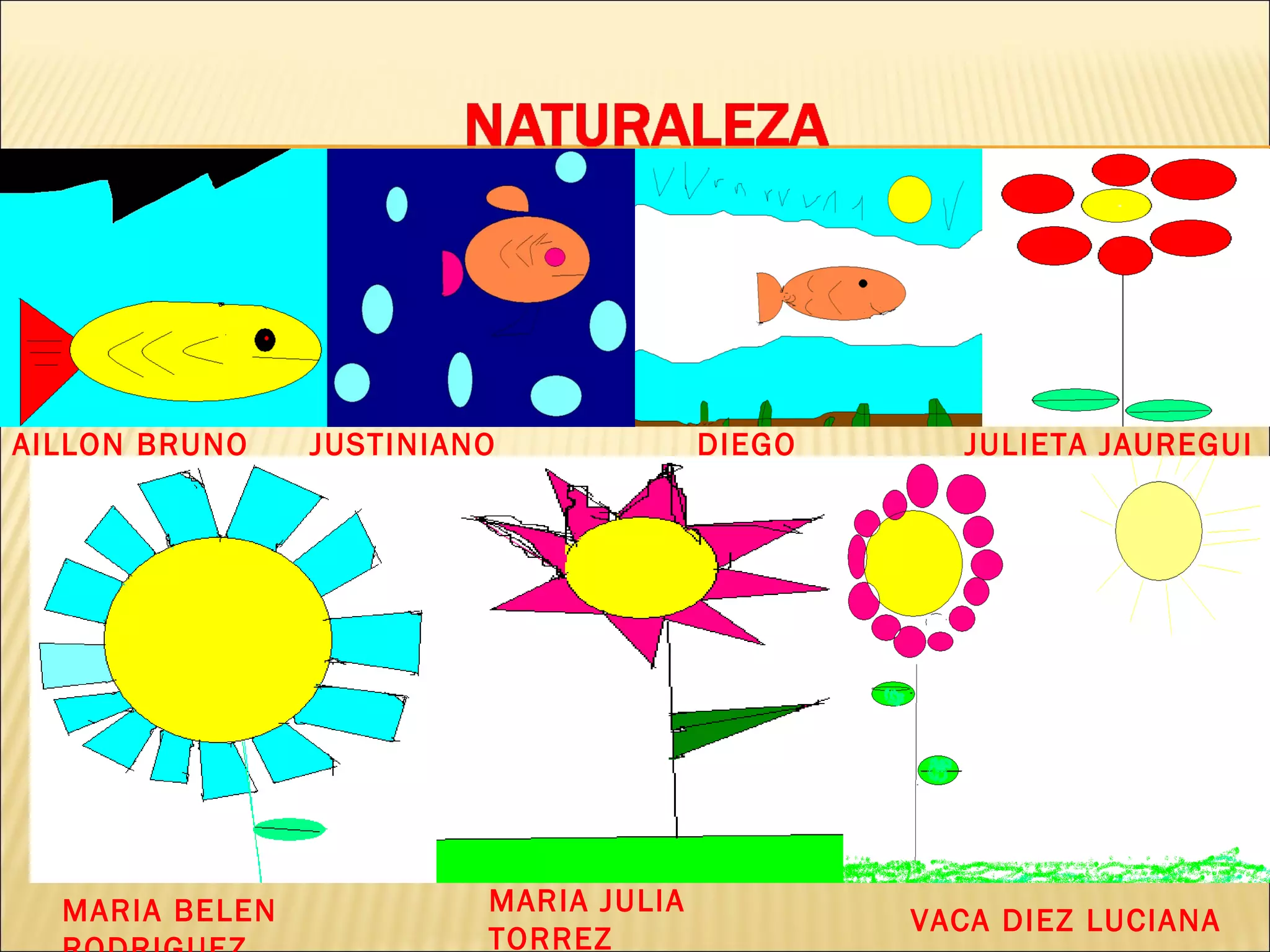 Trabajo en Paint de Niños de Primero de Primaria | PPT | Painting ...