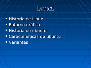 Presentacion de ubuntu | PPT