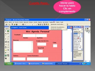 Presentacion de visual basic | PPT
