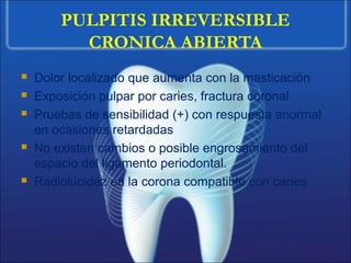 Presentacion diagnostico pulpar | PPT