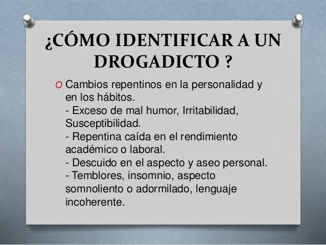 CONSUMO DE DROGAS EN ADOLESCENTE