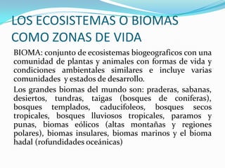 Presentacion ecologia | PPTX