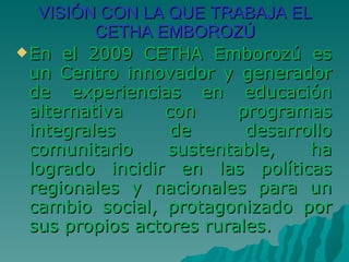 Presentacion Educación Cetha | PPT