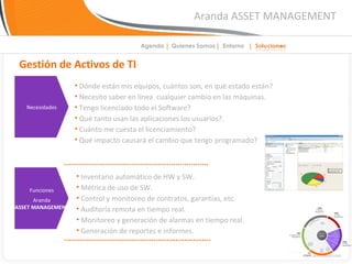 Aranda Service Desk & Itil Compliance | PPT