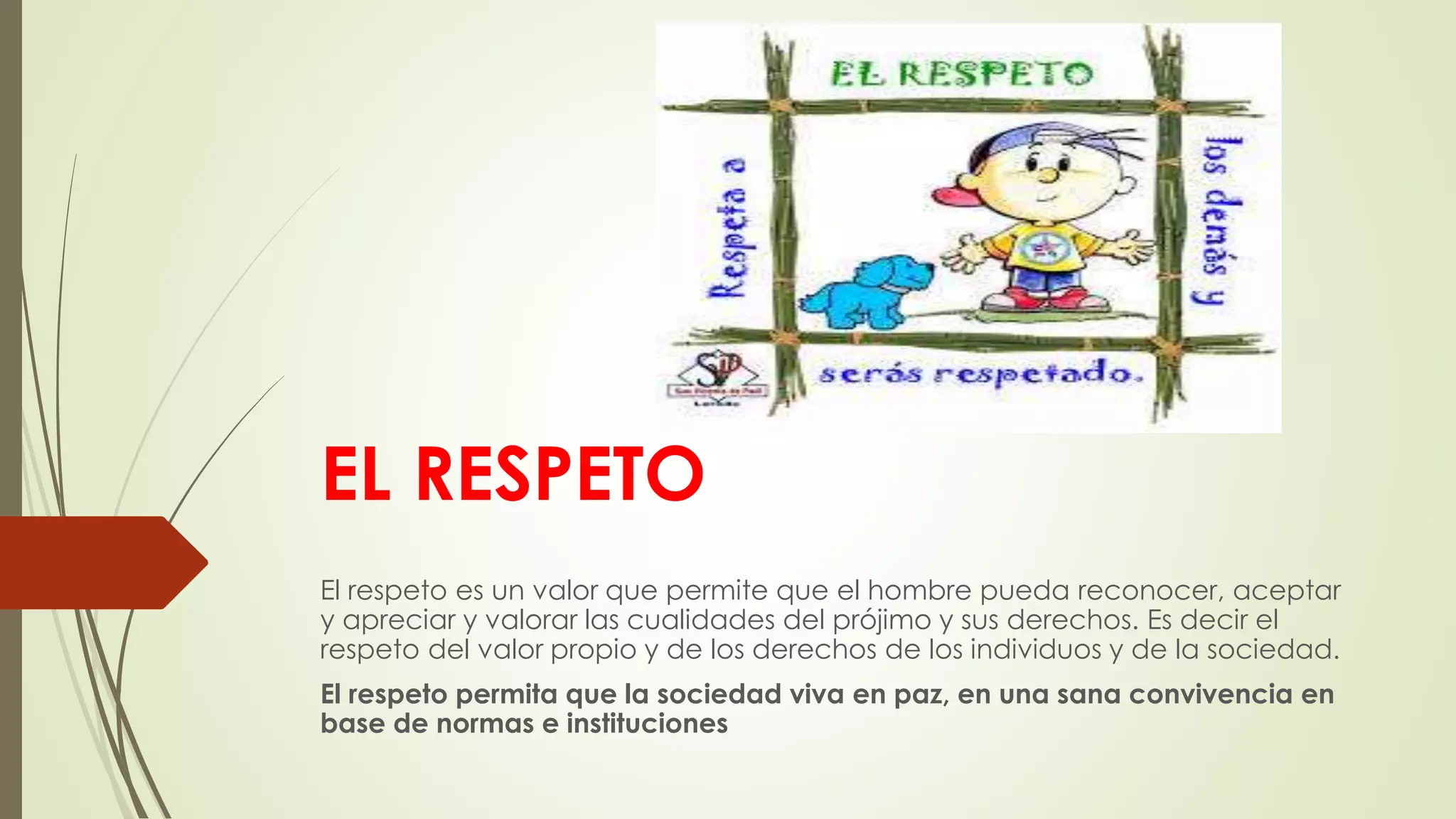Presentacion el respeto | PPTX