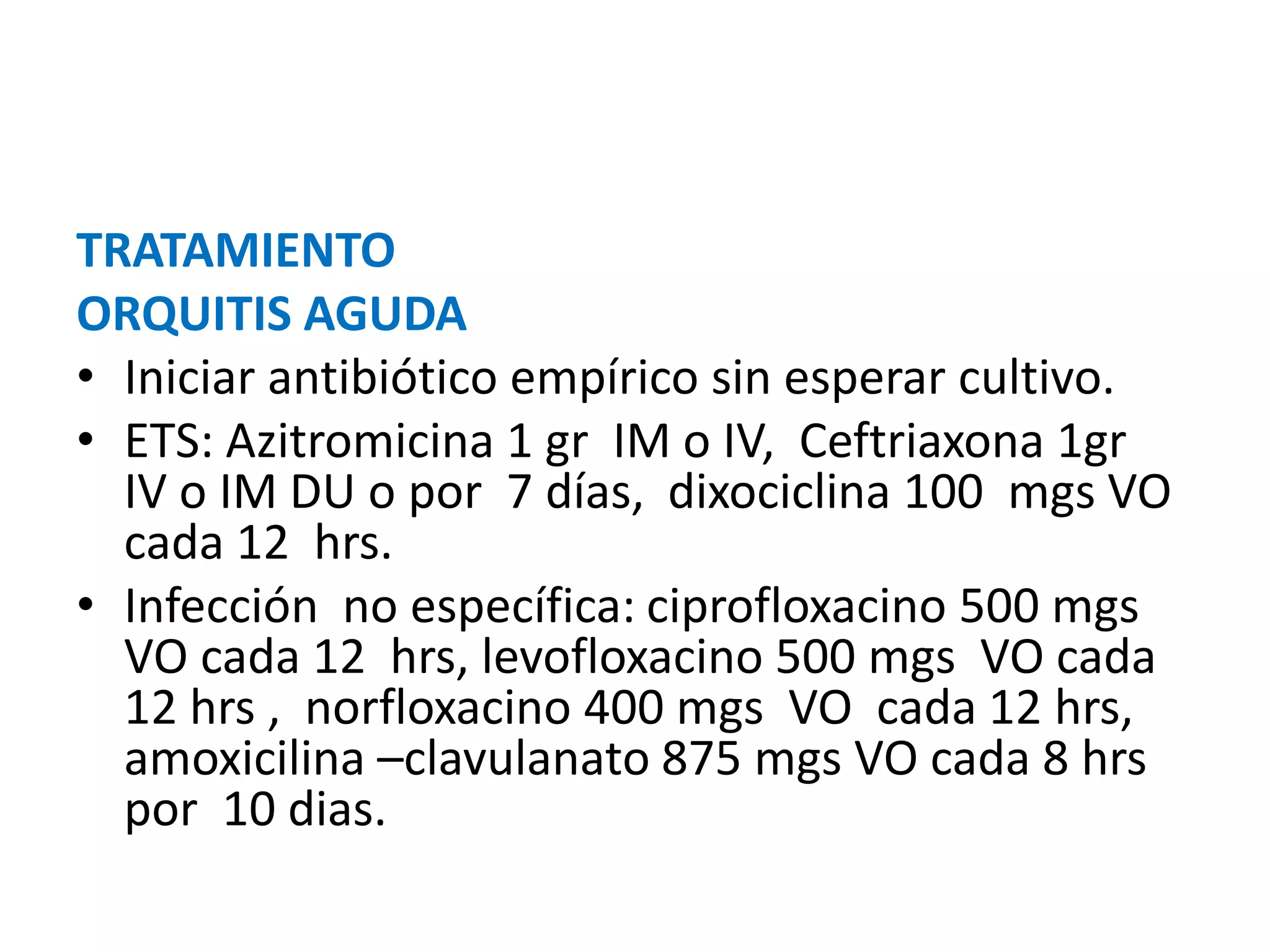 ORQUIEPIDIDIMITIS, TORCION TESTICULAR Y CA TESTICULAR | PPTX