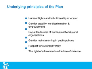 Strategic Plan Women for a Better World: | PPT