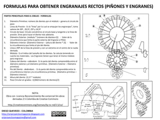 DIBUJO DE ENGRANAJES | PPTX
