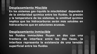presentacion EOR Gases miscibles e inmiscibles | PPTX