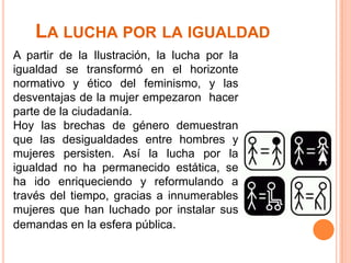 Presentacion equidad de genero | PPTX