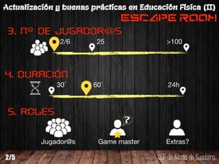 ESCAPE ROOM | PPT