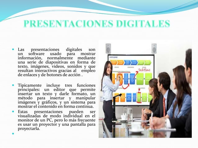 Presentaciones digitales | PPTX