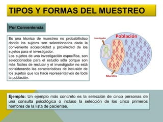 Muestreo Estadistico | PPTX