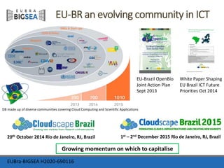 EUBraBIGSEA Major Goals | PPT | Free Download