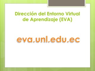 Guía para uso del EVA | PDF
