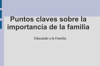 Presentacion familia | ODP