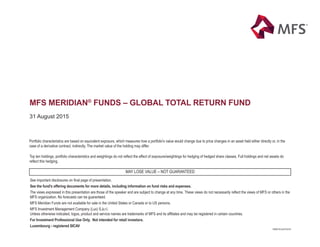 Presentación FE MFS | PPT