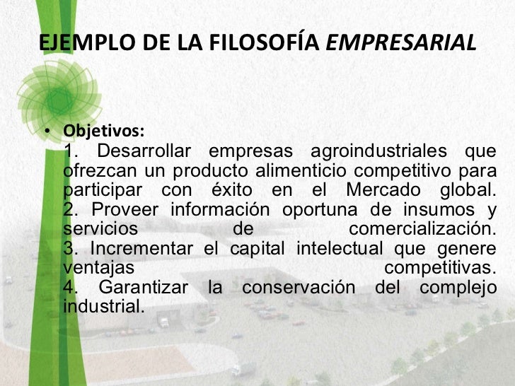 Presentacion Filosofia Empresarial