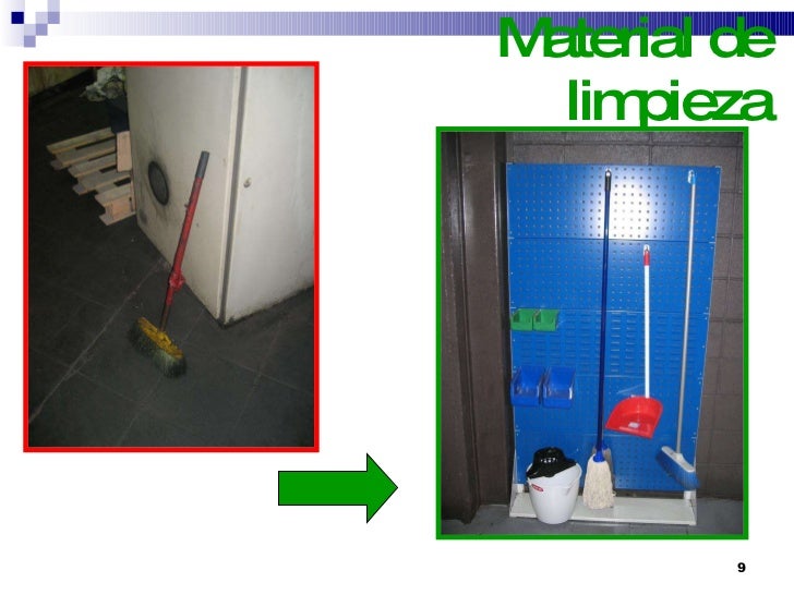 Ejemplo práctico de la metodología de las 5s´s