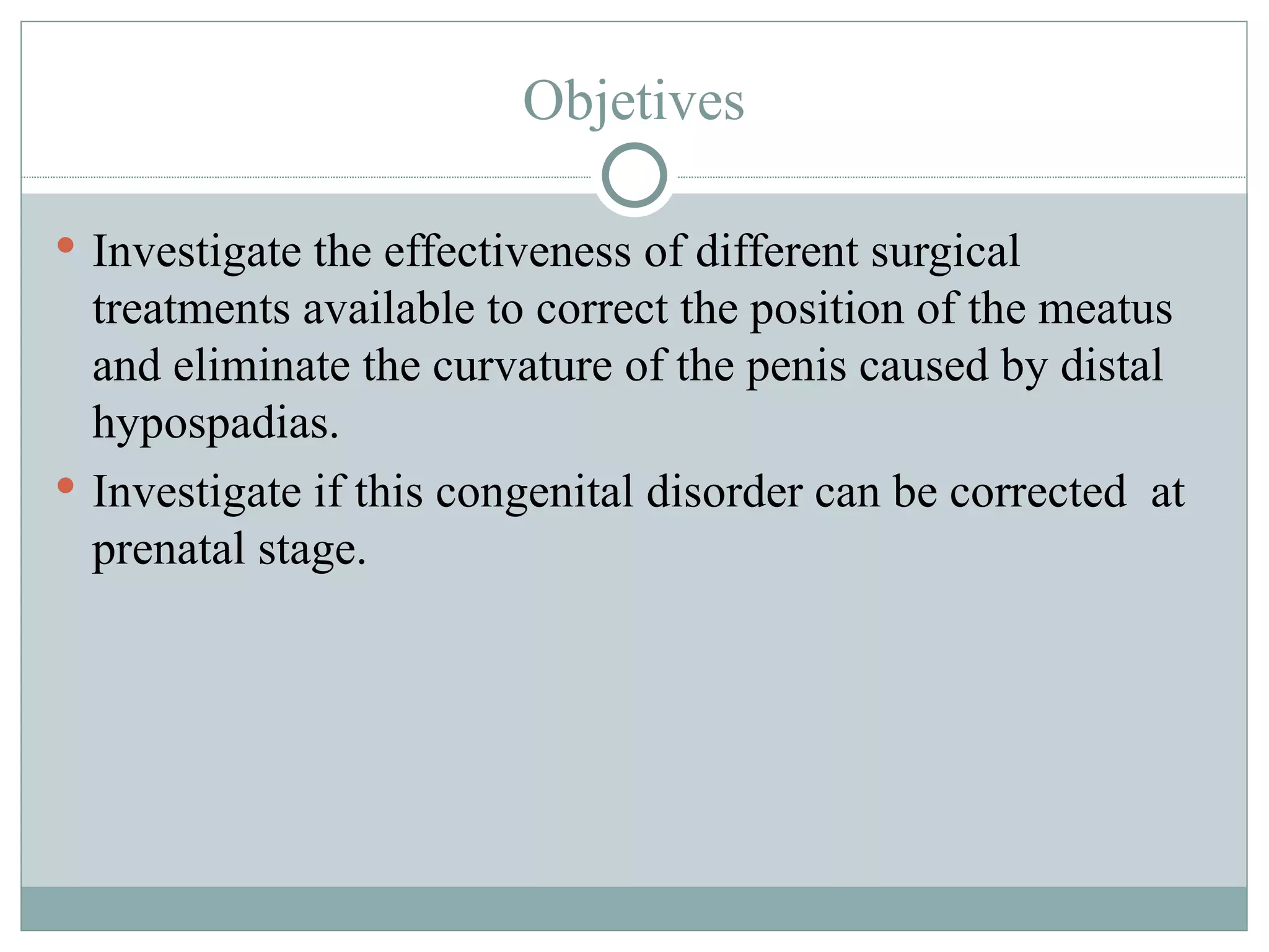 Hypospadias Corrective Surgery | PPT
