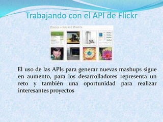 API Flickr | PPTX