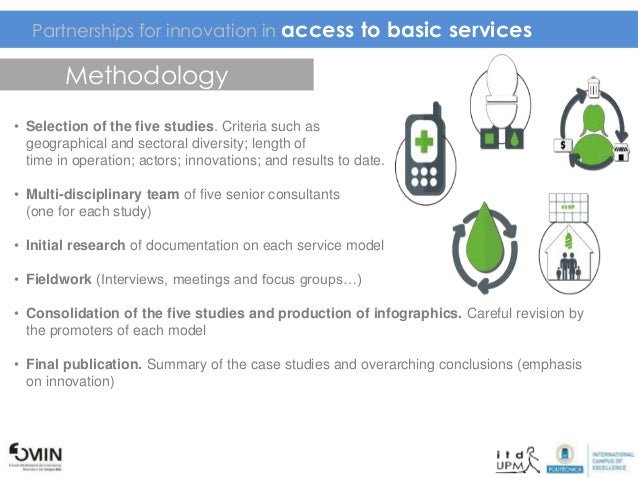 Partnerships for innovation in access to basic services. Five case s…