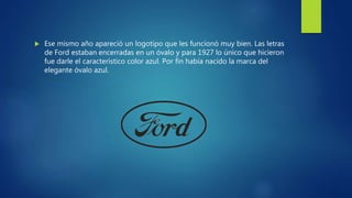 Presentacion ford | PPTX