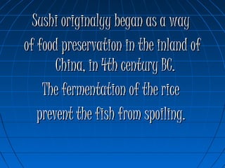 Sushi Recipe | PPT