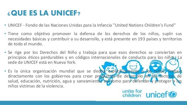 Unicef Significado