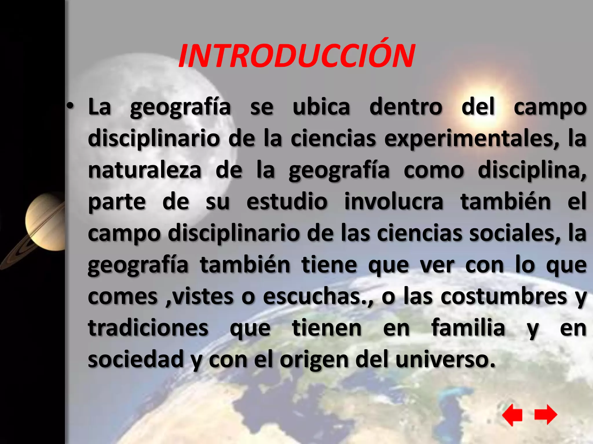 Presentacion geografia | PPTX