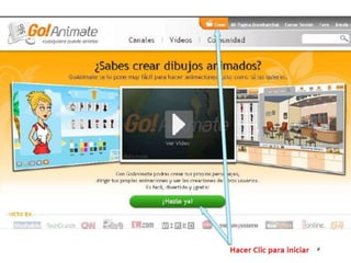 Presentacion go animate | PPTX
