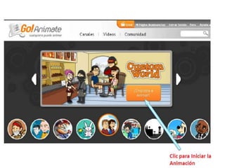 Presentacion go animate | PPTX