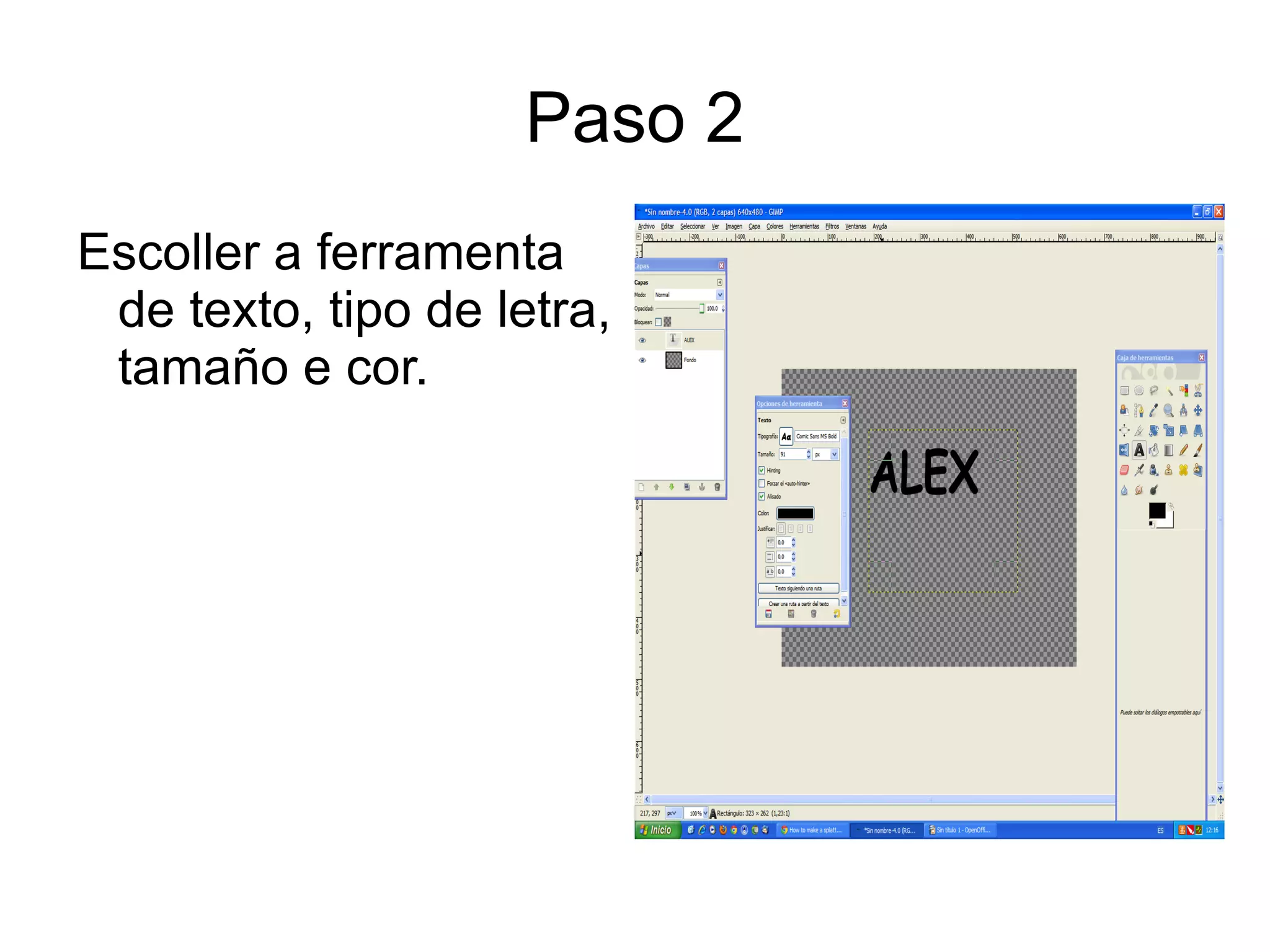 Presentacion graffiti gimp | ODP