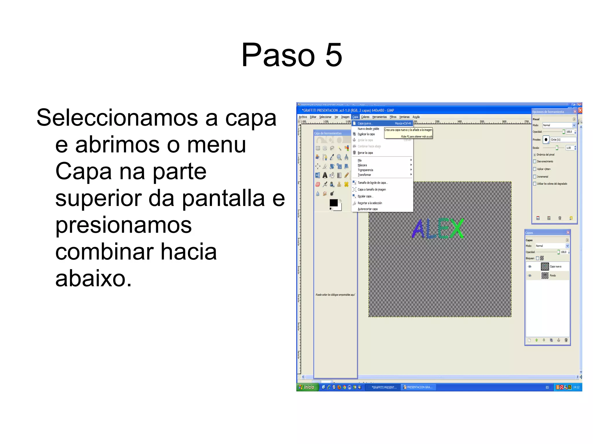 Presentacion graffiti gimp | ODP